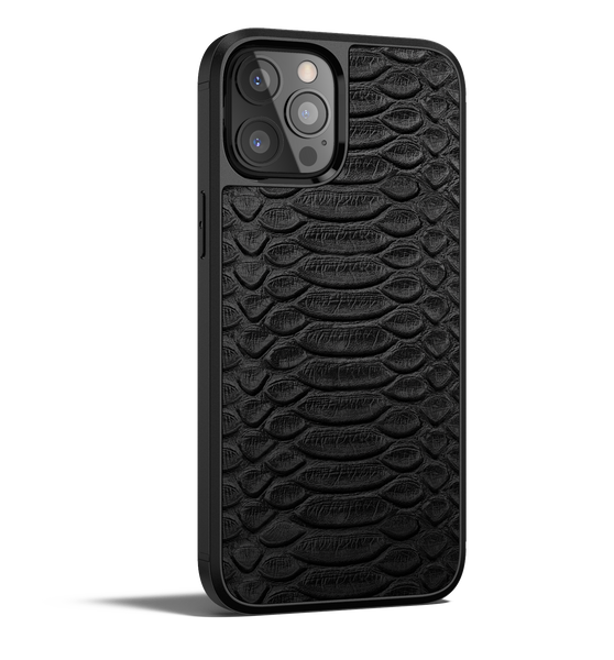 Python Leather iPhone 12 Pro Max Case
